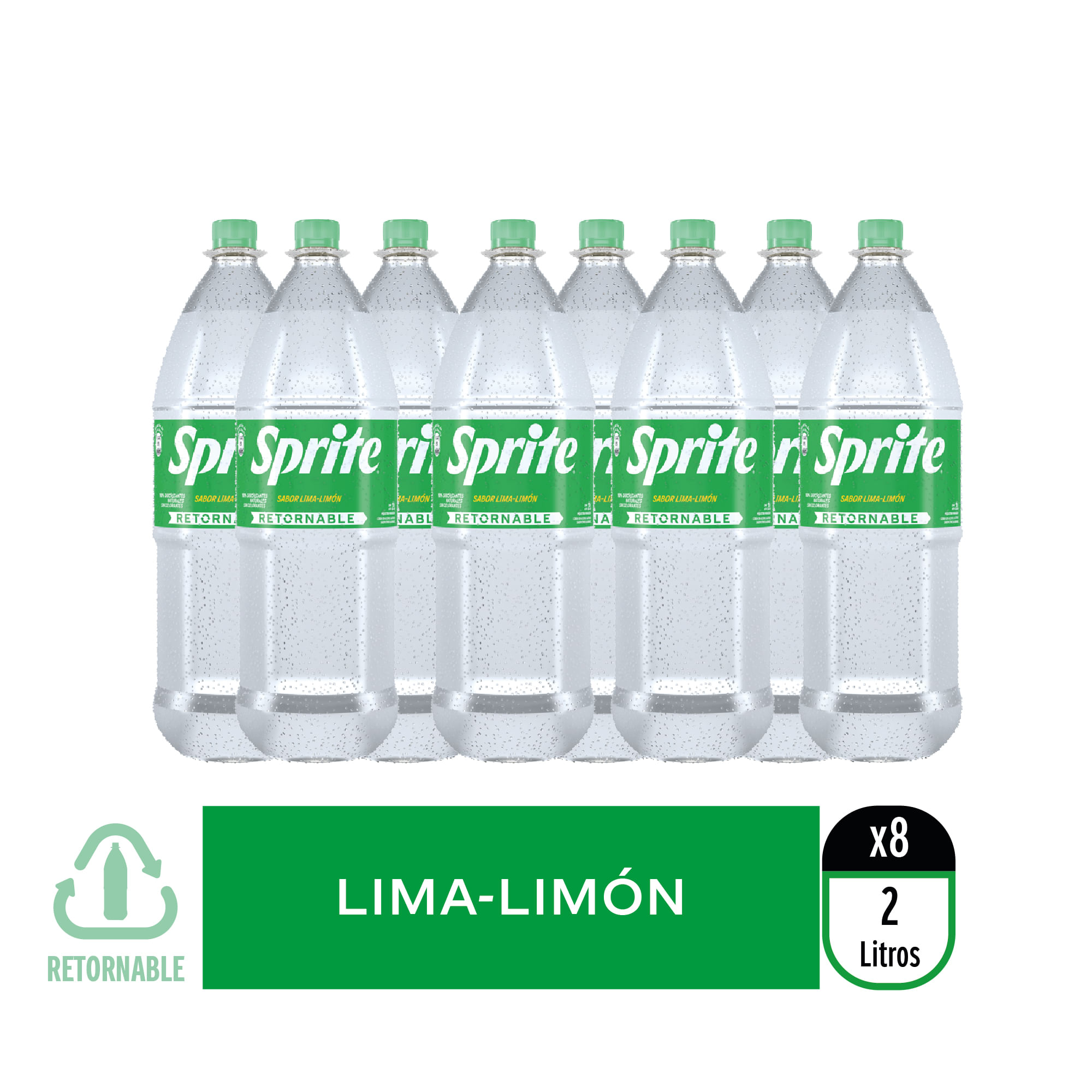Sprite lima limón retornable 2 L - Refill - Mi Portal