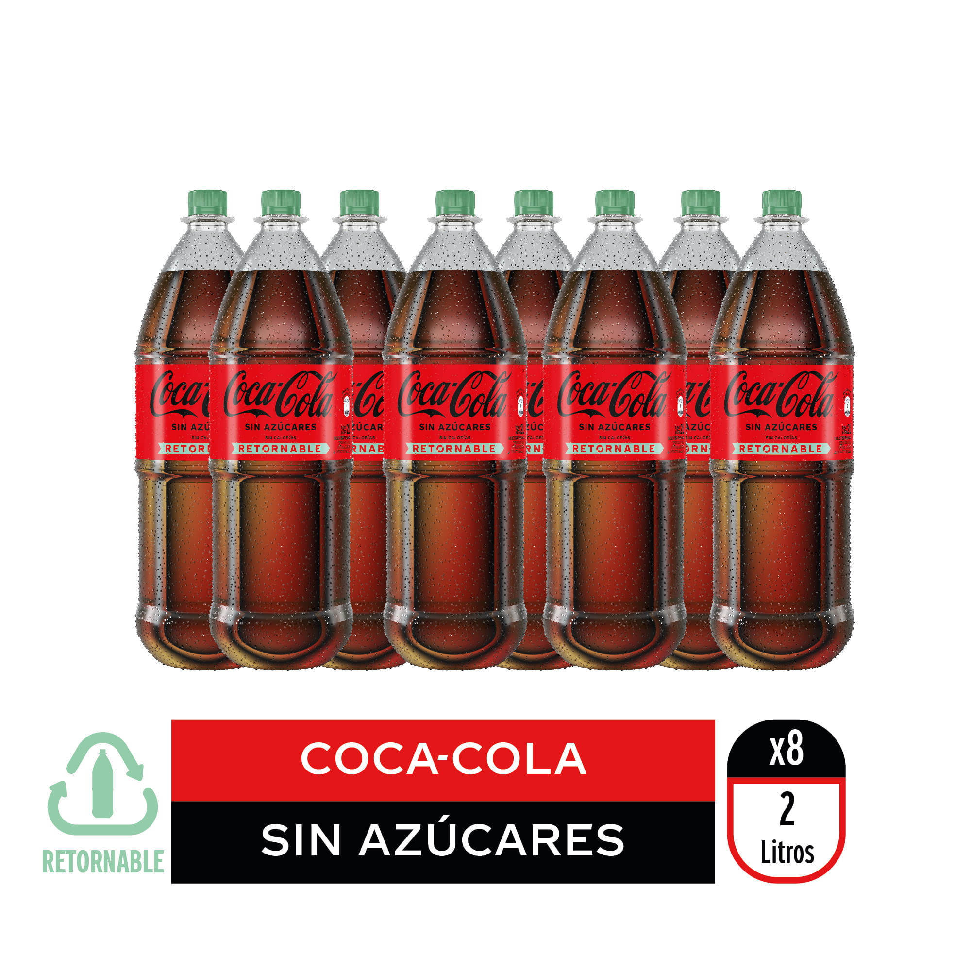 Coca-Cola sin azúcar retornable 2 L - Starter - Mi Portal